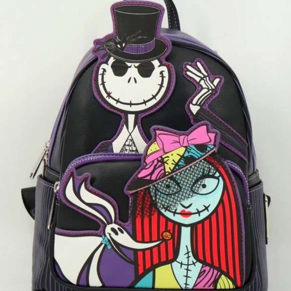 Loungefly | Bags | Loungefly Nbc Jack And Sally Dapper | Poshmark